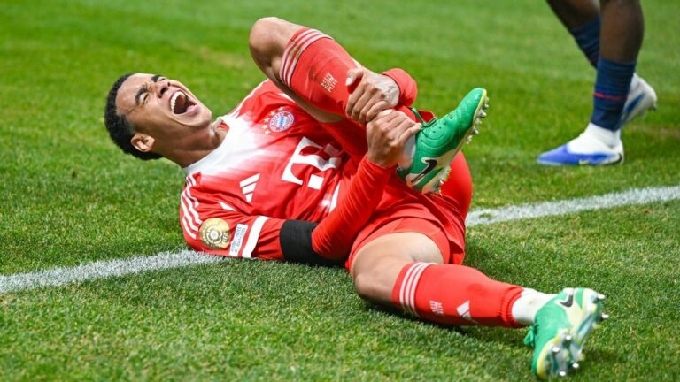 Musiala Fraturas deixou a perna na colisão de Donnarumma ...