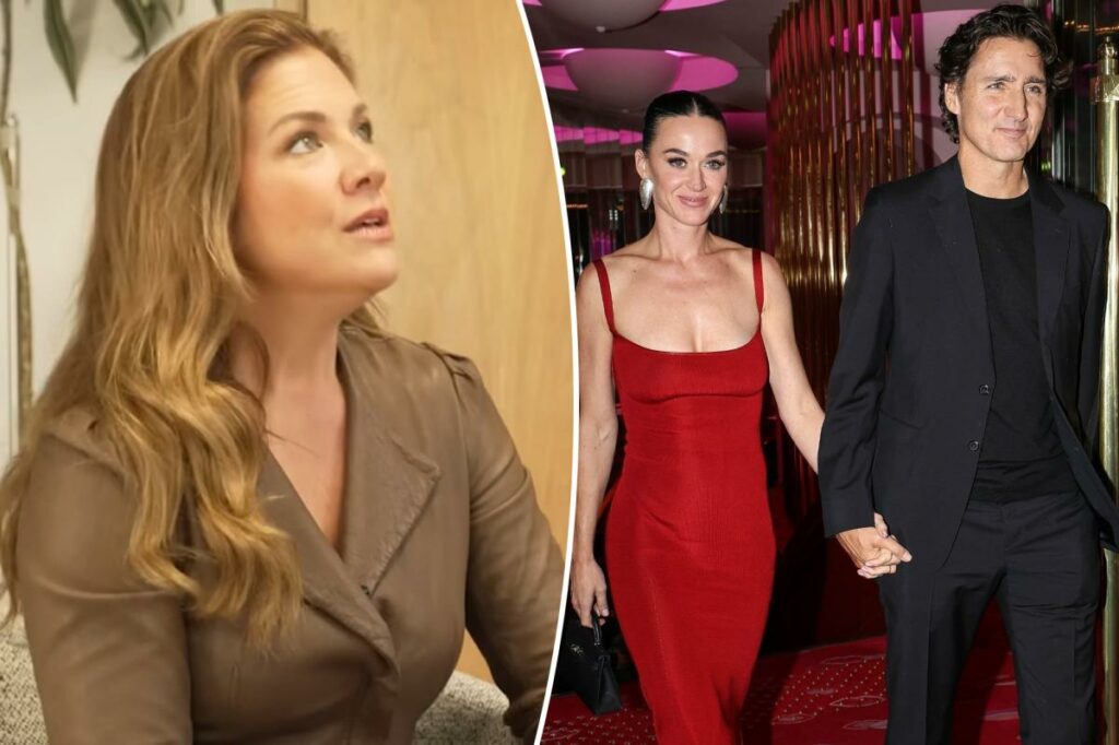 Sophie Grégoire quebra o silêncio sobre o romance do ex-marido Justin ...