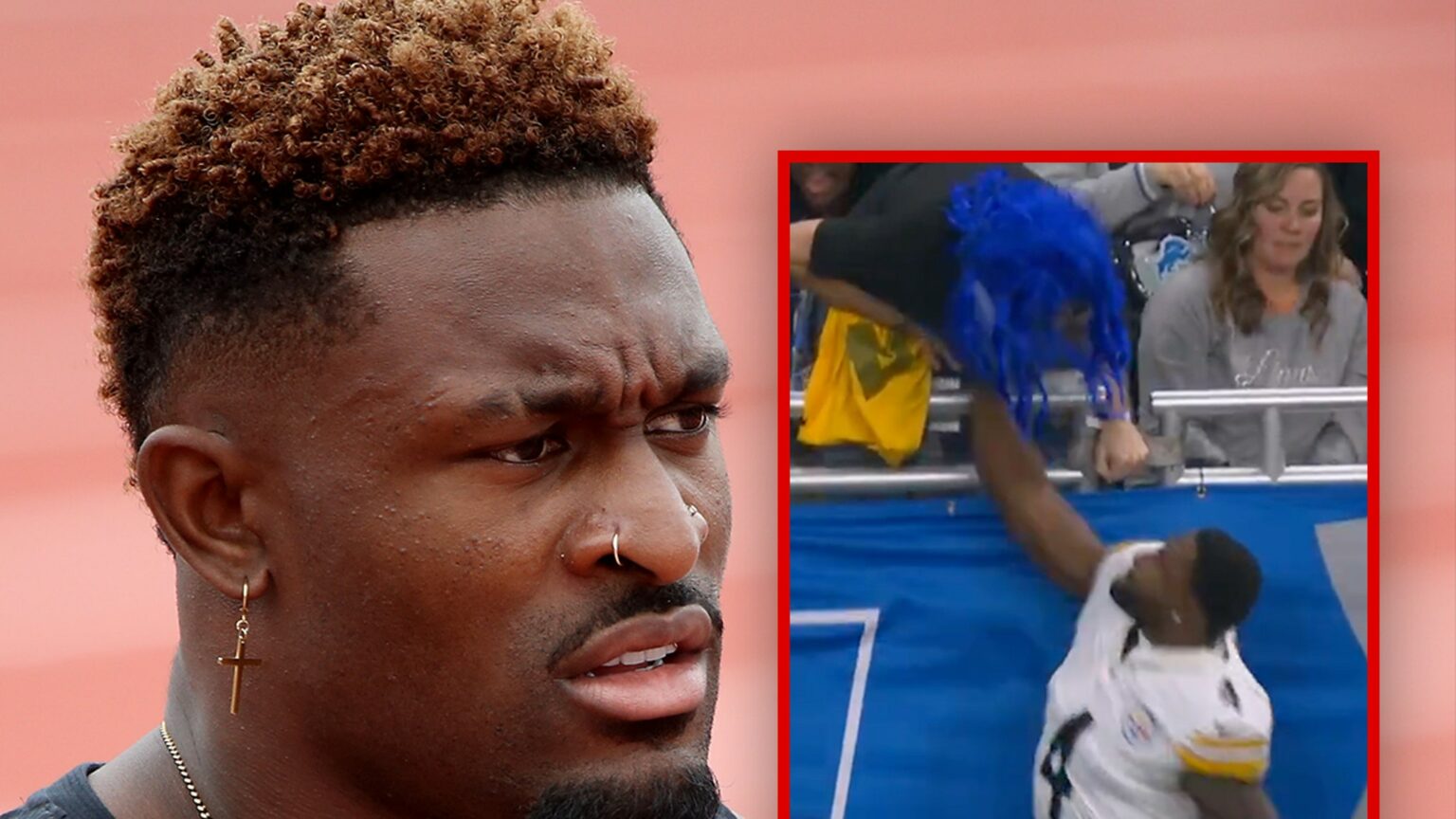 Steelers Wide Receiver DK Metcalf dá um soco em fã, em vídeo ...